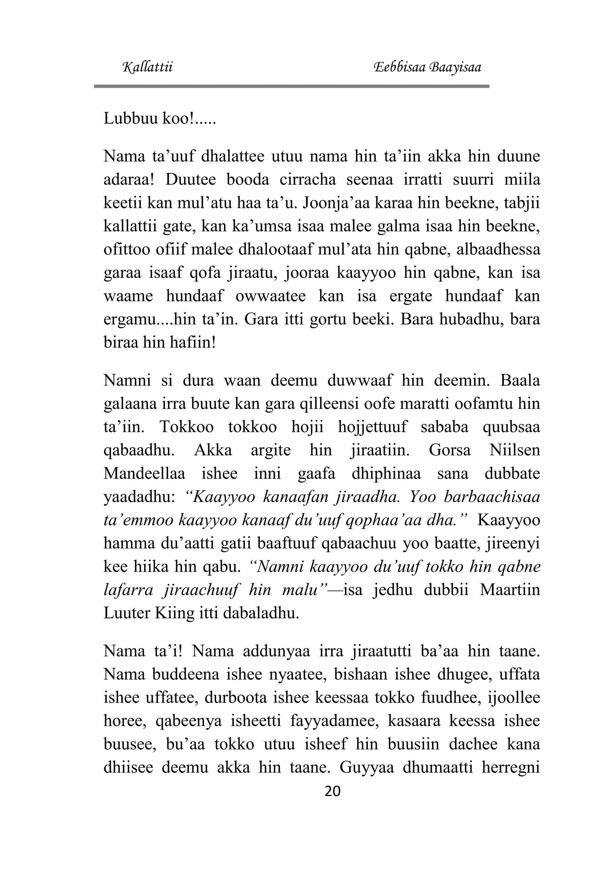 KALLATTII (Qajeelfamootaa fi Falaasamoota Jireenyaa Barbaachisoo ).pdf