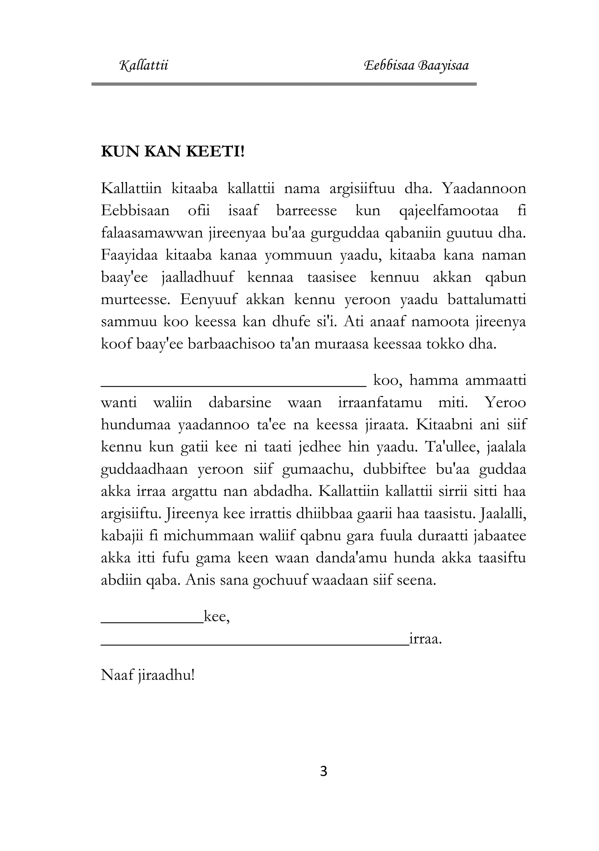 KALLATTII (Qajeelfamootaa fi Falaasamoota Jireenyaa Barbaachisoo ).pdf