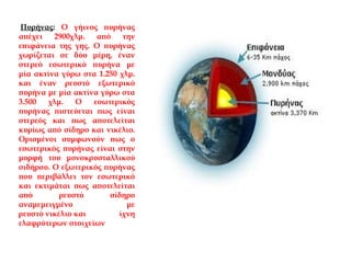 Εσωτερικο της γης | PPT