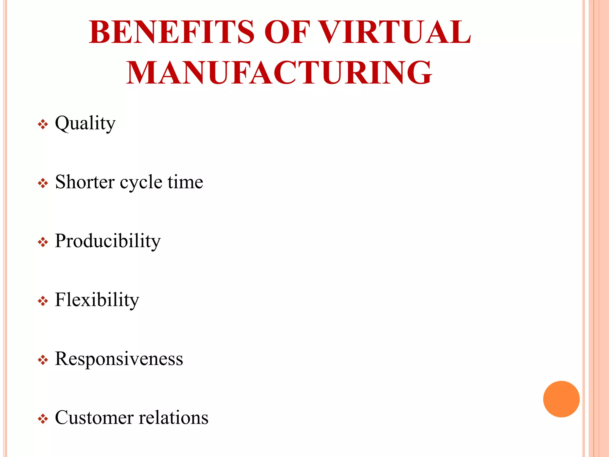 VIRTUAL MANUFACTURING PPT | PPTX