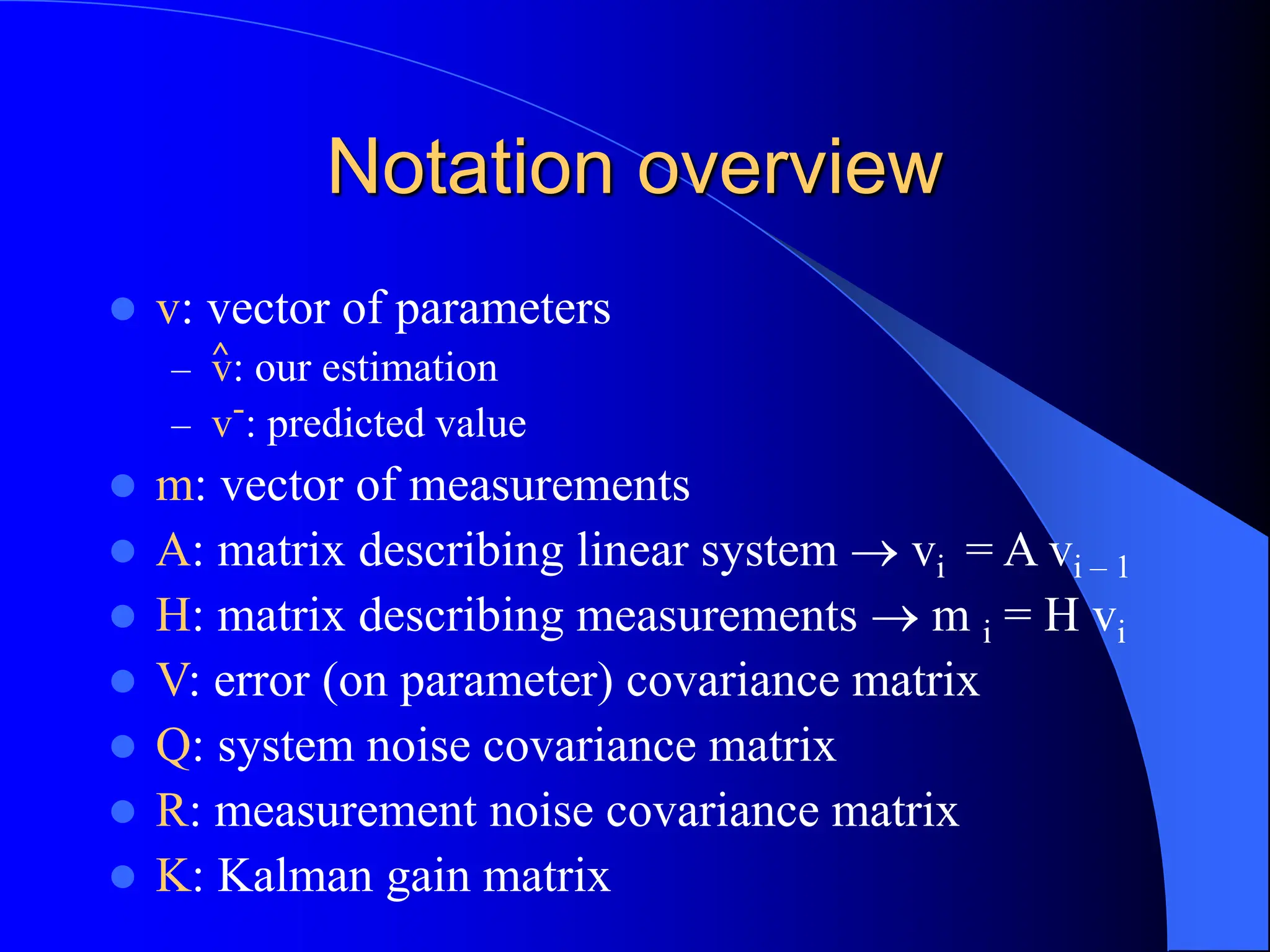 kalman filter illustrated with 2D example | PPT | Physics | Science
