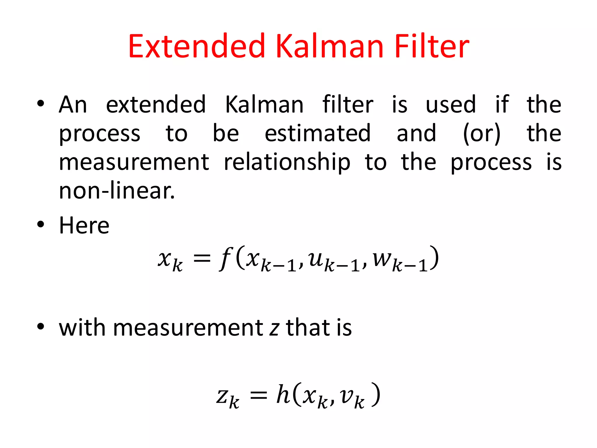 Kalman filter - Applications in Image processing | PDF