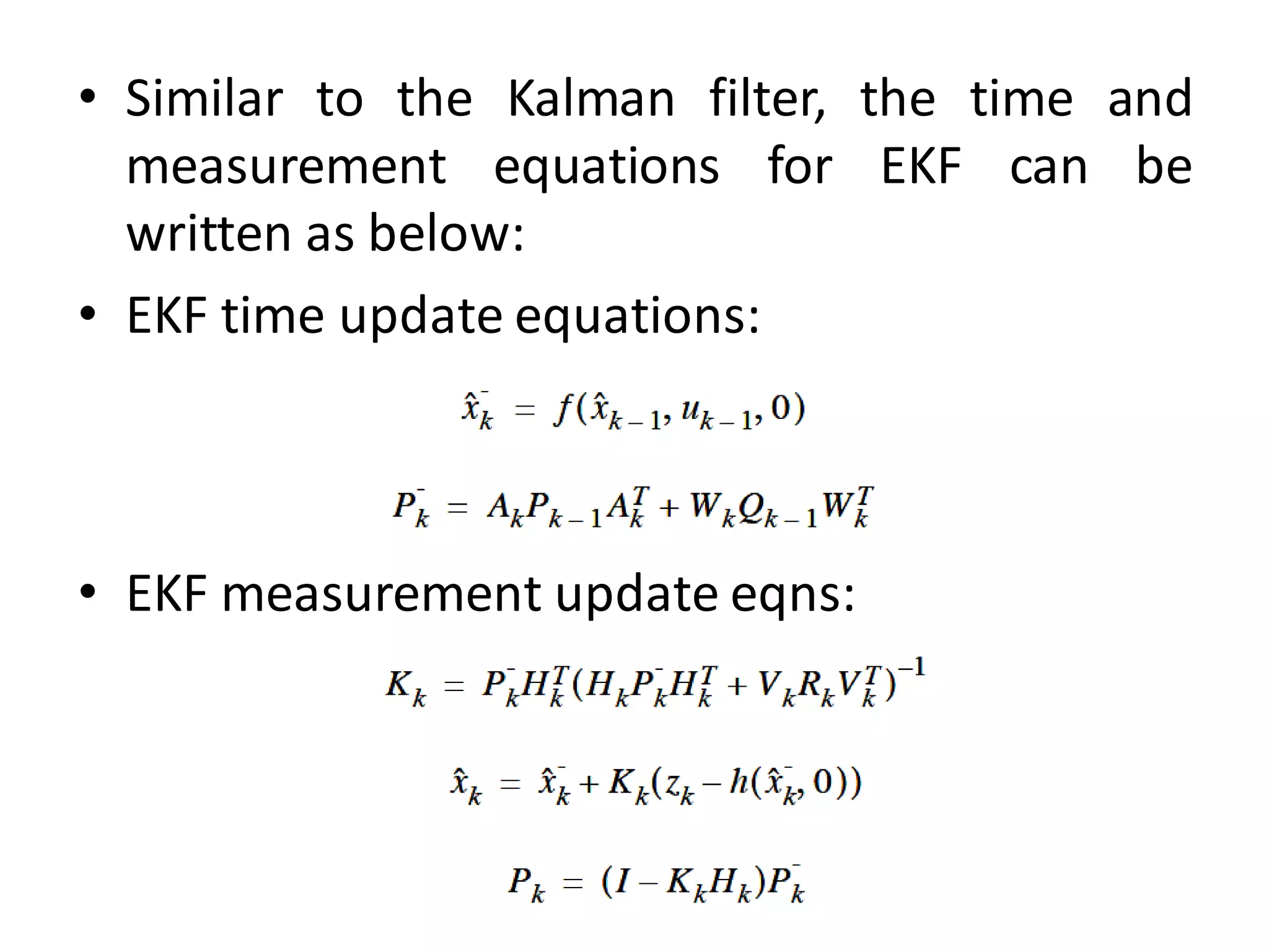Kalman filter - Applications in Image processing | PDF