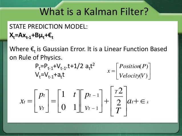 Kalman filters