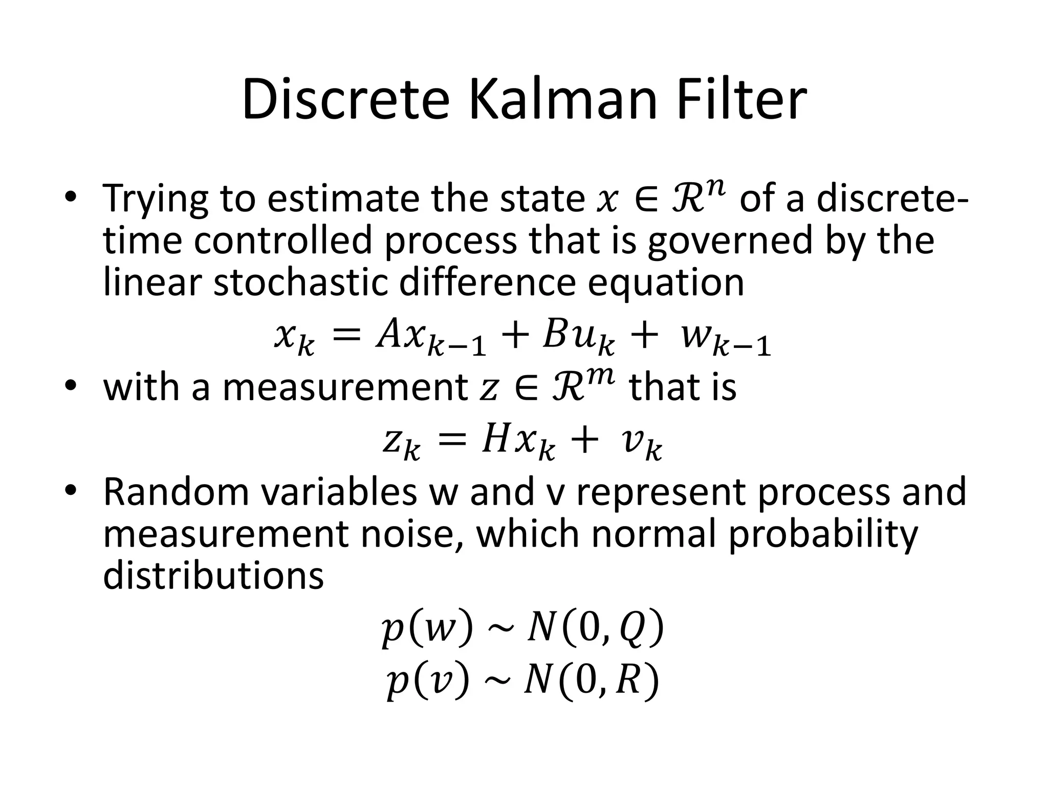 Kalman filter for Beginners | PDF