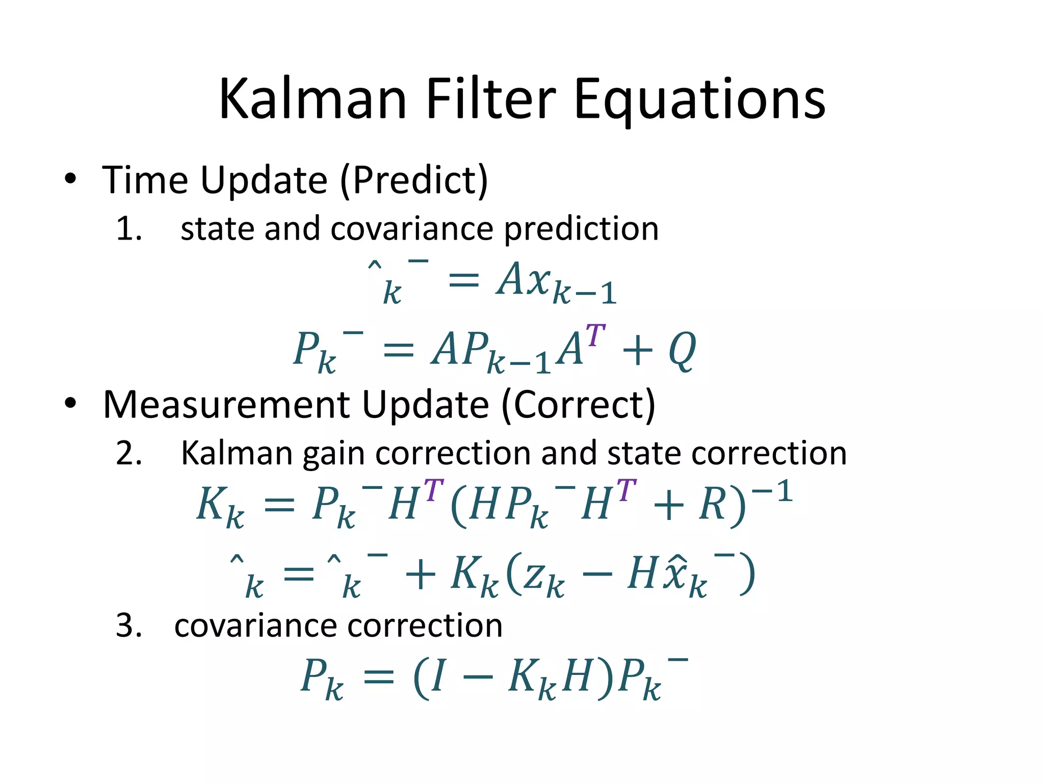 Kalman filter for Beginners | PDF