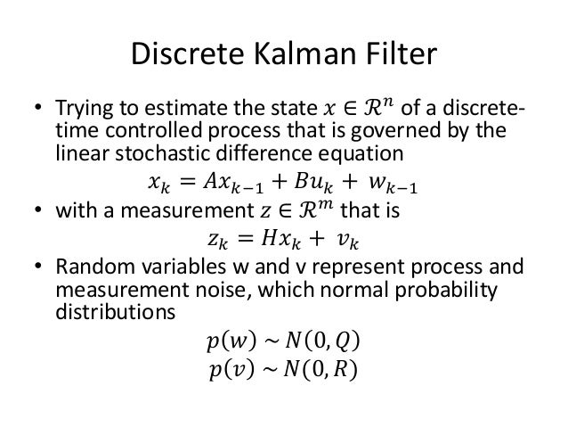 Kalman filter for Beginners Kalman filter for Beginners