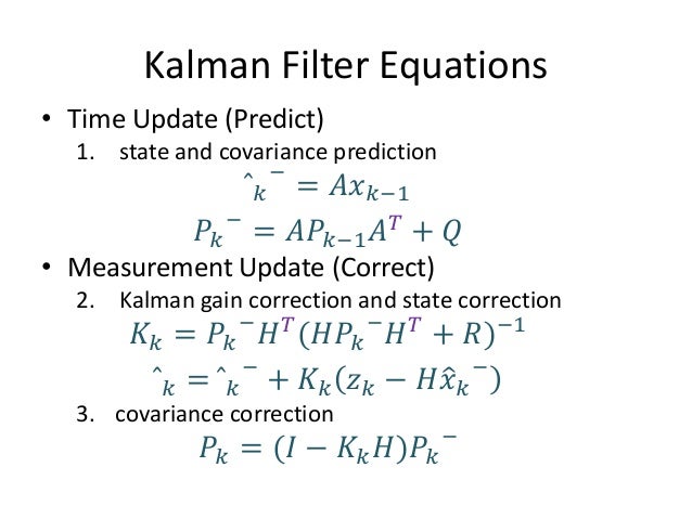 Kalman filter for Beginners Kalman filter for Beginners