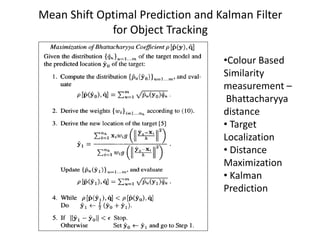 Kalman filter for object tracking | PPTX