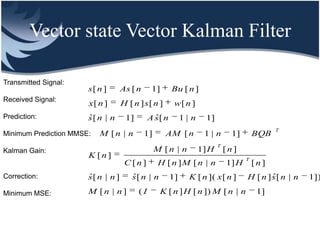 Kalman filter partilce tracking | PPTX | Physics | Science