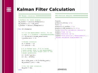 Kalman Filter Presentation | PDF