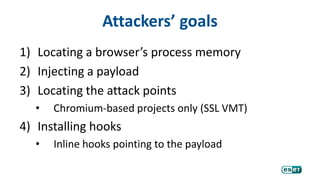 Virus Bulletin 2017: Browser attack points still abused by banking trojans | PPT