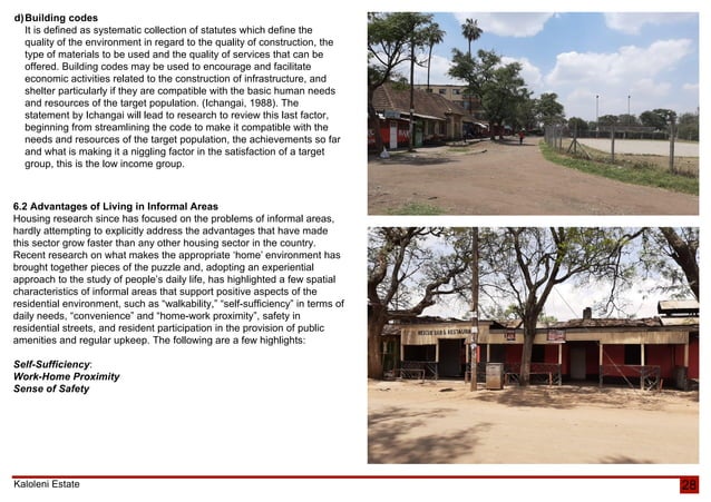 URBAN DESIGN OF KALOLENI ESTATE, NAIROBI, KENYA | PDF