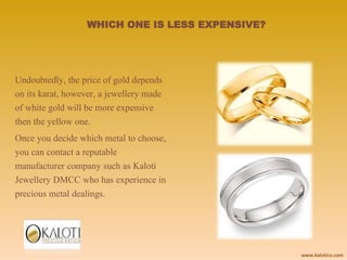 Kaloti jewellery dmcc | PPTX | Jewelry Making | Arts and Crafts
