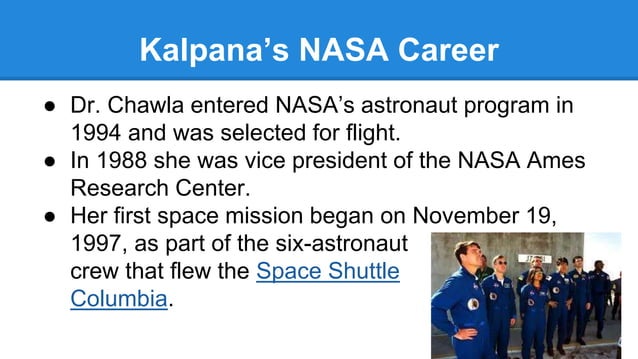 Kalpana chawla | PPT