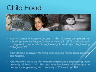 Kalpana chawla | PPTX
