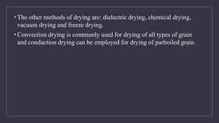 kalpana drying and its types presenation | PPTX