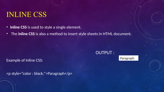 Presentation on Web designing . pptx | PPTX