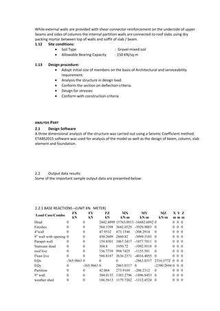 Structurala Analysis Report | DOC