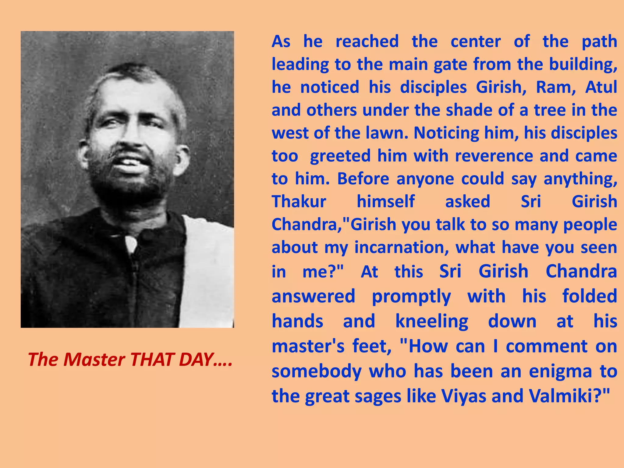 Kalpataru Diwas : The day of Sri RamaKrishna Paramhansa's Self ...