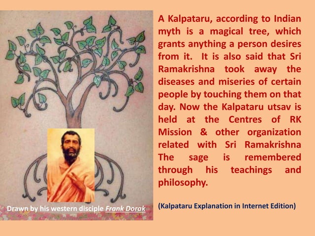 Kalpataru Diwas : The day of Sri RamaKrishna Paramhansa's Self ...