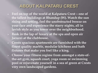 KALPATARU CREST | PPT