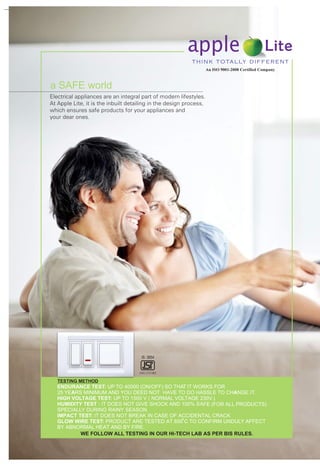 Kalpataru Industries, Mumbai, Lighting Products | PDF