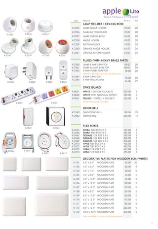 Kalpataru Industries, Mumbai, Lighting Products | PDF