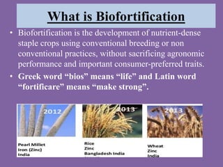 Transgenic for Bio Fortification | PPTX