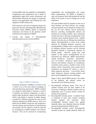 Reconfigurable Manufacturing Execution System_Literature Review | PDF