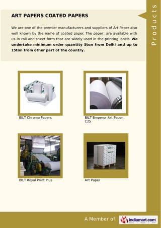 Kalra Paper Convertor & Trader Private Limited, New Delhi, Art Papers ...