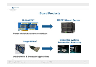 Kalray MPPA® A New Era of Processing | PDF