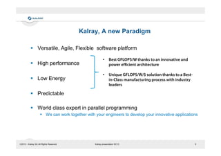 Kalray MPPA® A New Era of Processing | PDF