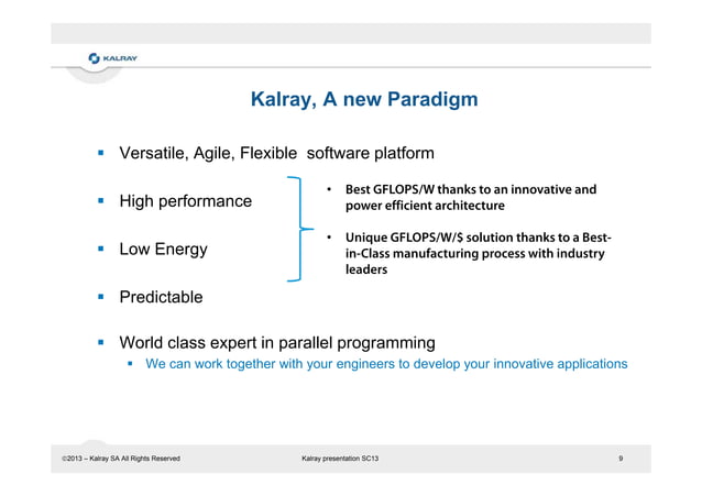 Kalray MPPA® A New Era of Processing | PPT