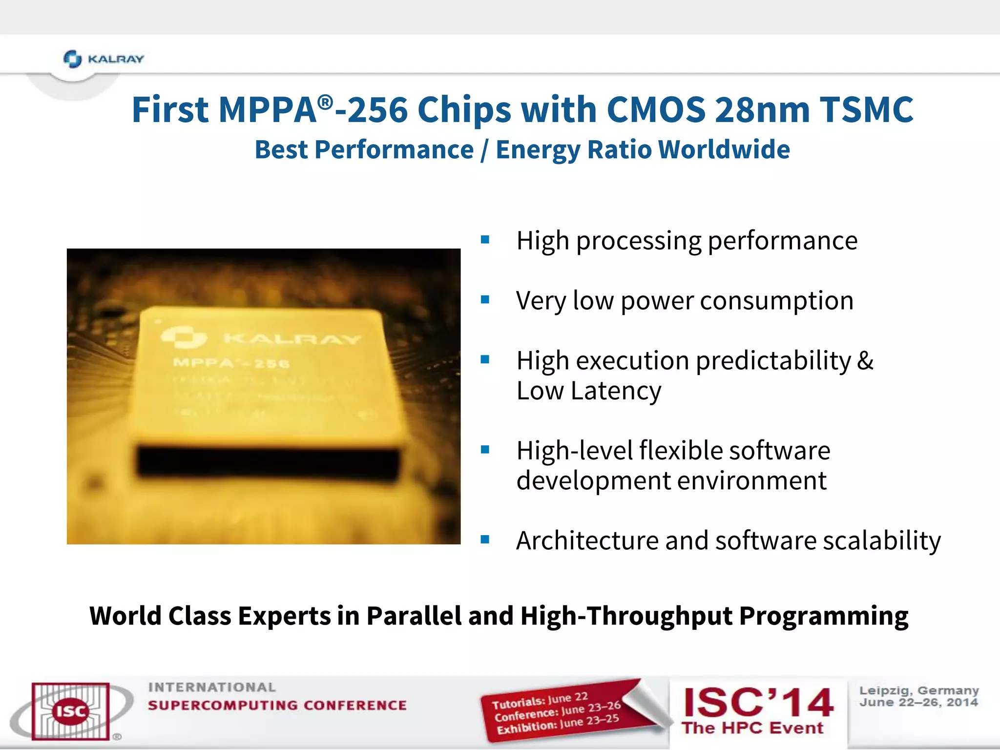 Kalray TURBOCARD2 @ ISC'14 | PDF