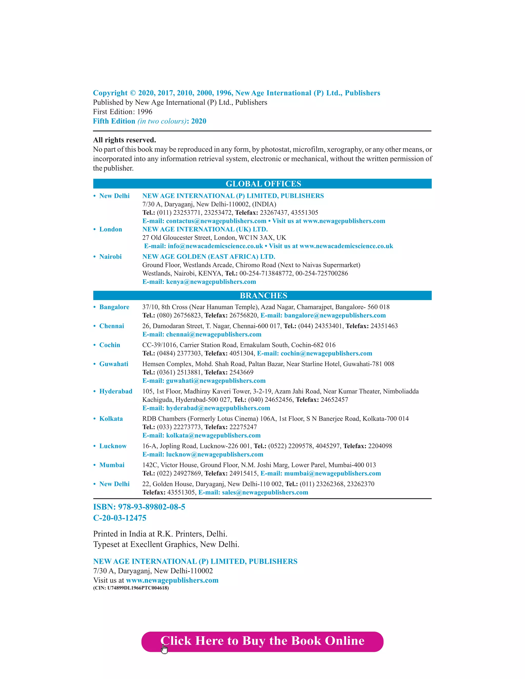 Kalsi p s organic reactions and their mechanisms 5 e | PDF
