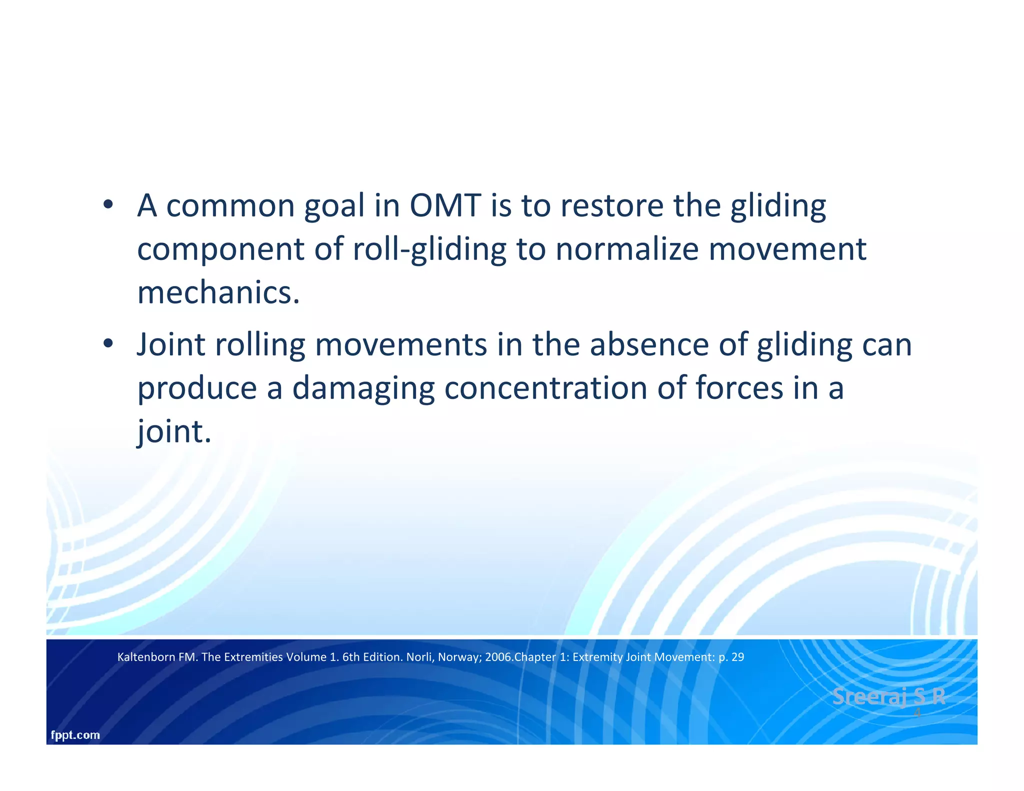 Kaltenborn manual mobilization srs | PDF