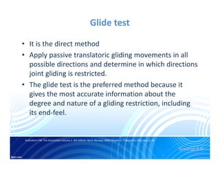 Kaltenborn manual mobilization srs | PDF