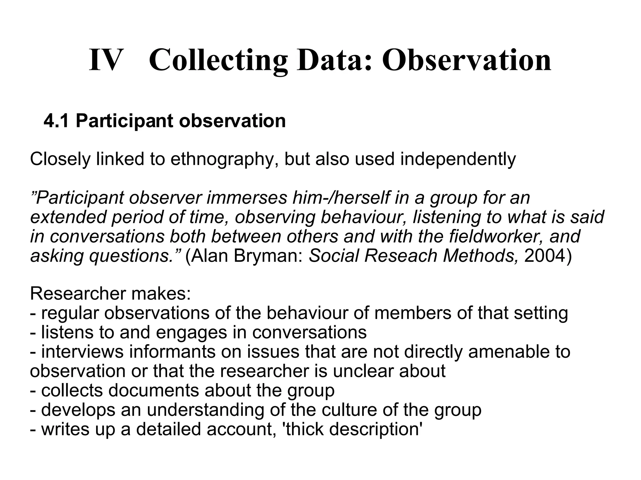 Qualitative Research Methods | PPT