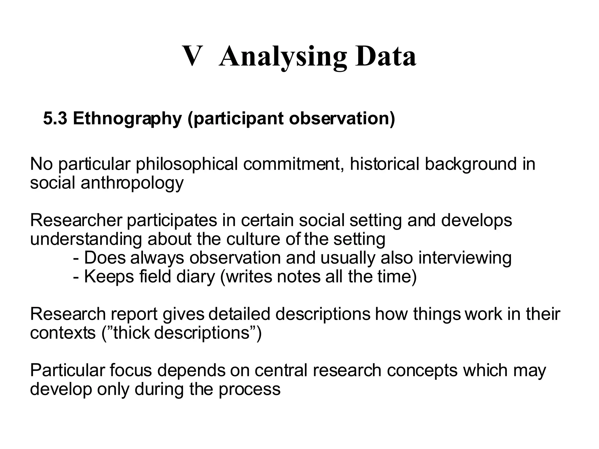 Qualitative Research Methods | PPT