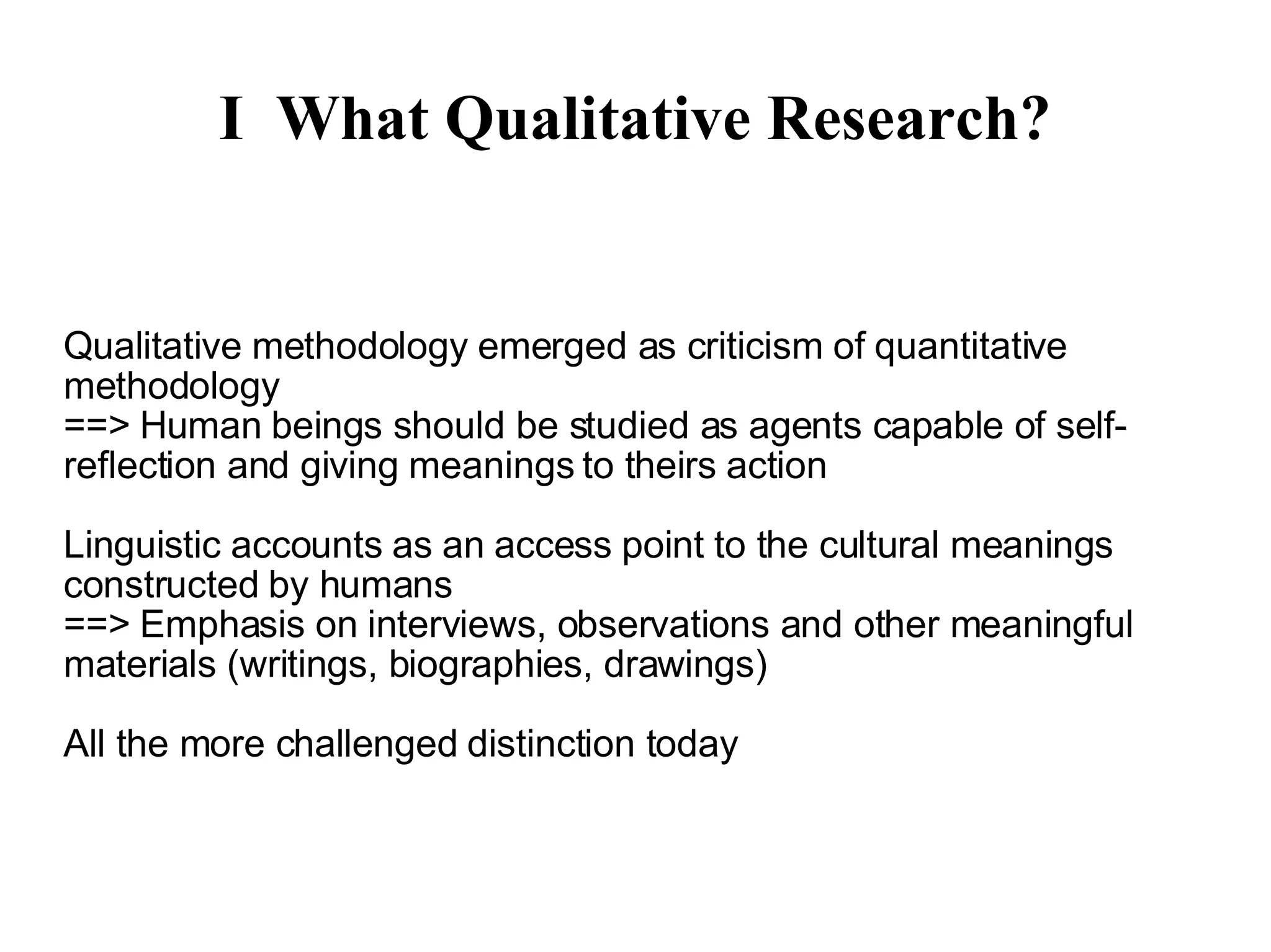 Qualitative Research Methods | PPT