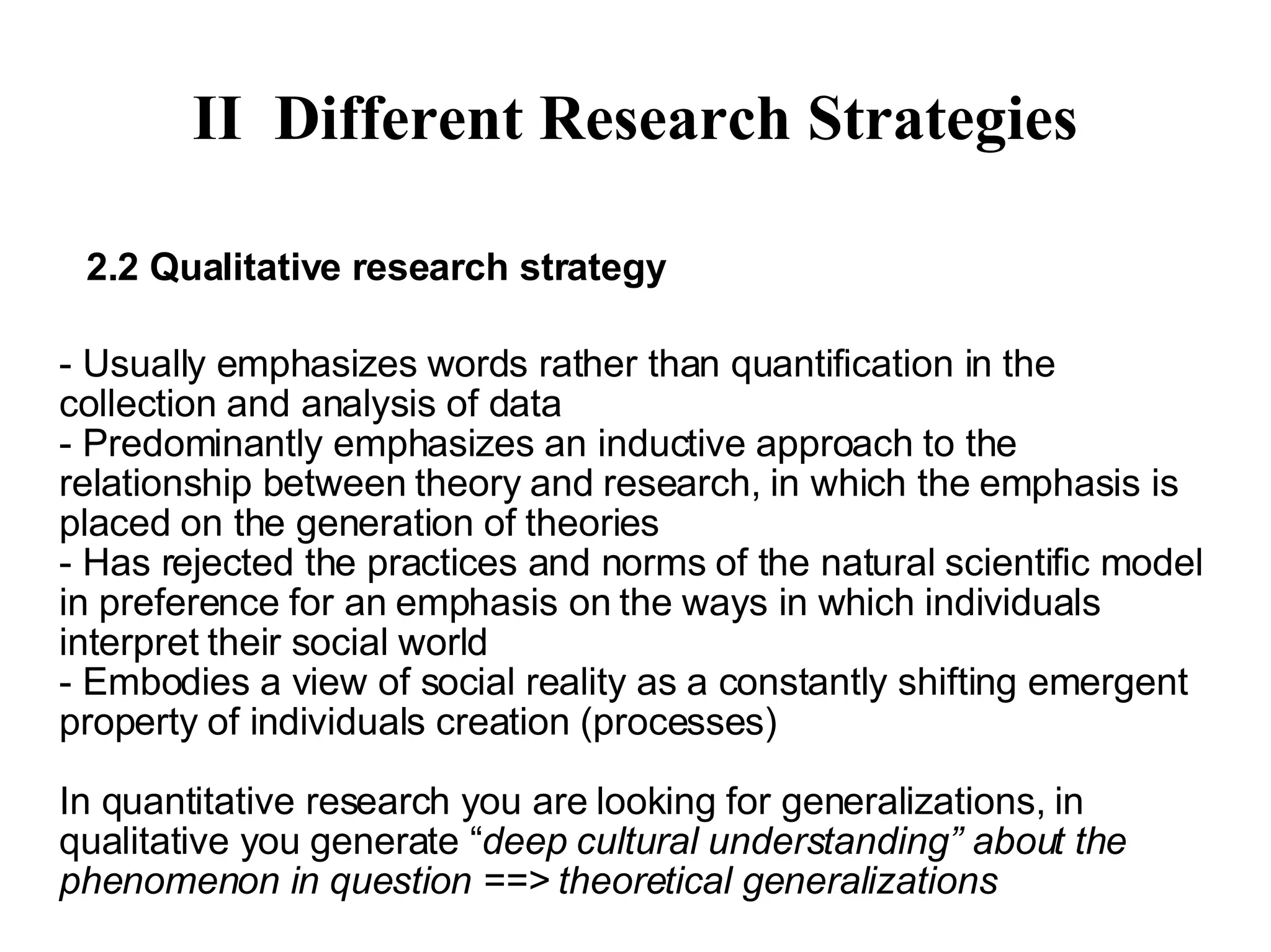 Qualitative Research Methods | PPT