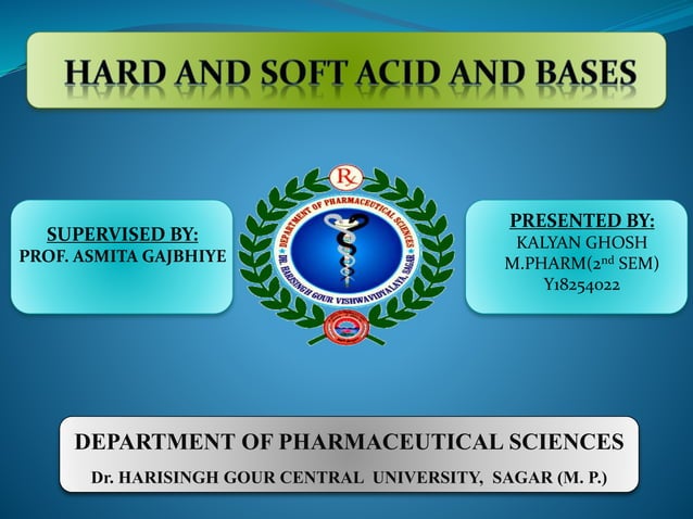 hard and soft acid and bases | PPTX