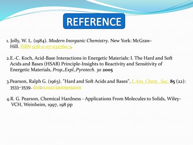 hard and soft acid and bases | PPTX
