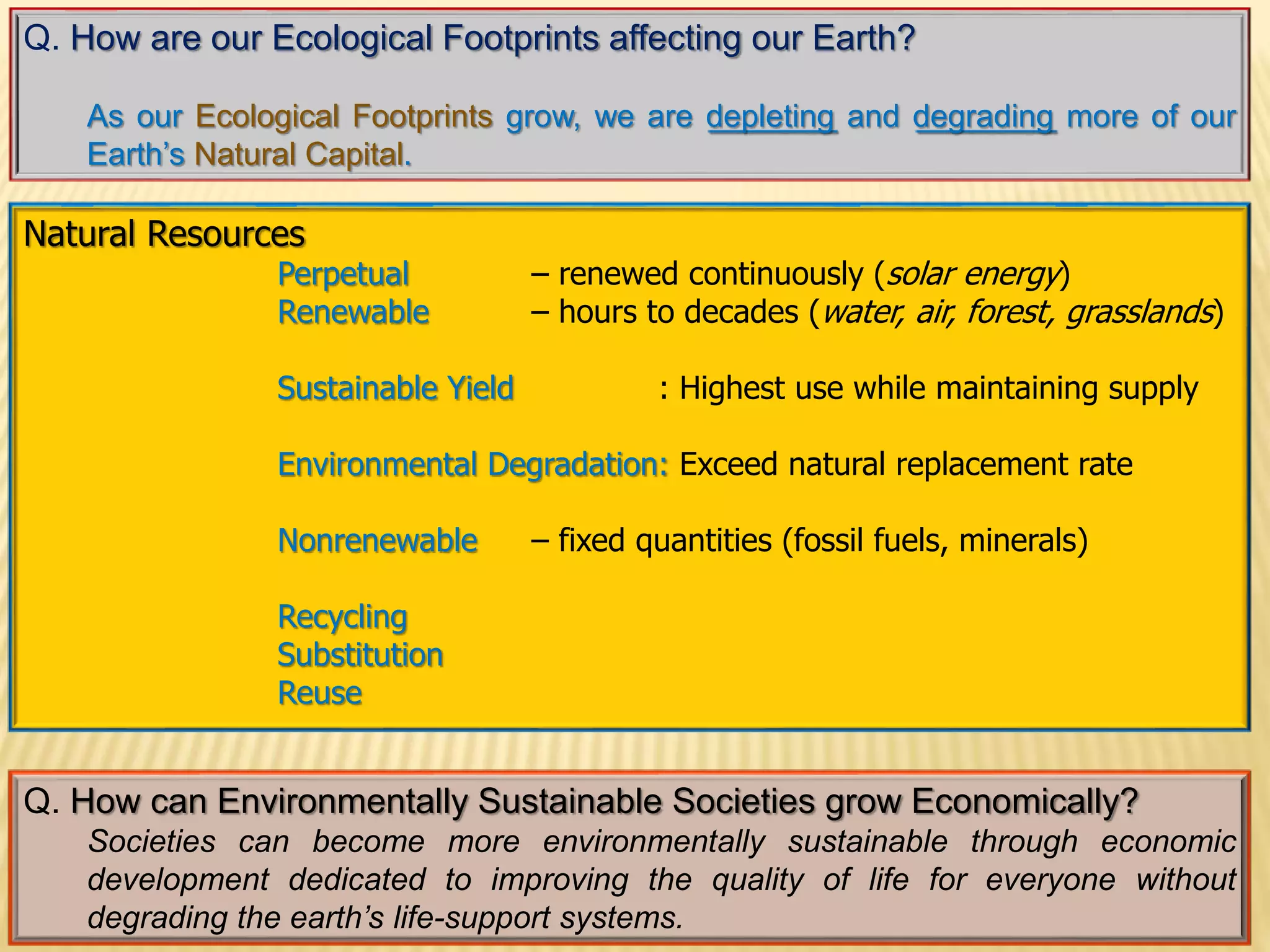 DEVELOPMENT VS ENVIRONMENT IN GEOGRAPHICAL FRAMEWORK | PPT
