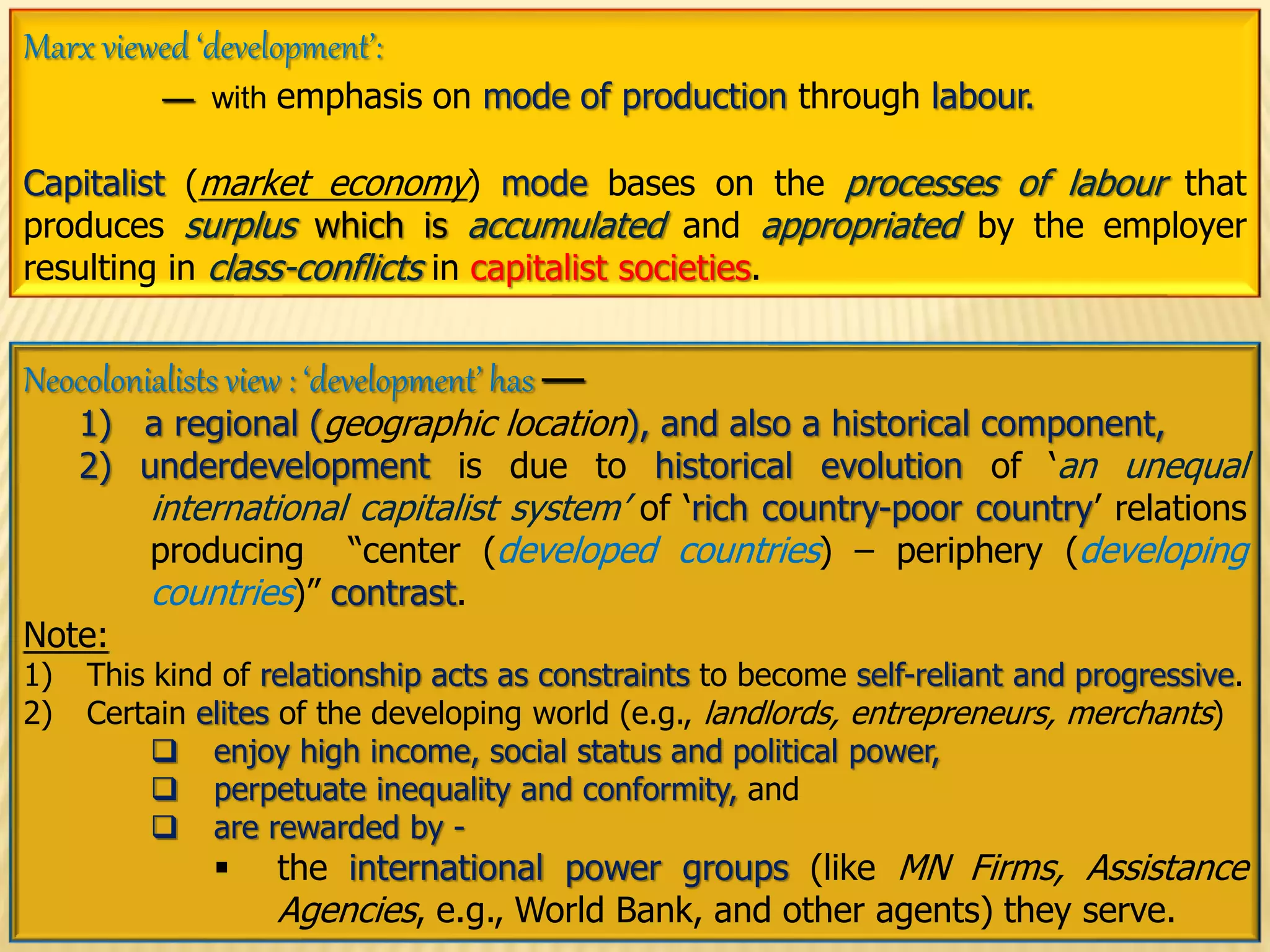 DEVELOPMENT VS ENVIRONMENT IN GEOGRAPHICAL FRAMEWORK | PPT