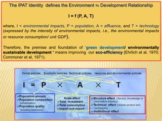 GEOGRAPHICAL DIMENSIONS OF ‘DEVELOPMENT – ENVIRONMENT INTERRELATION’ | PPTX