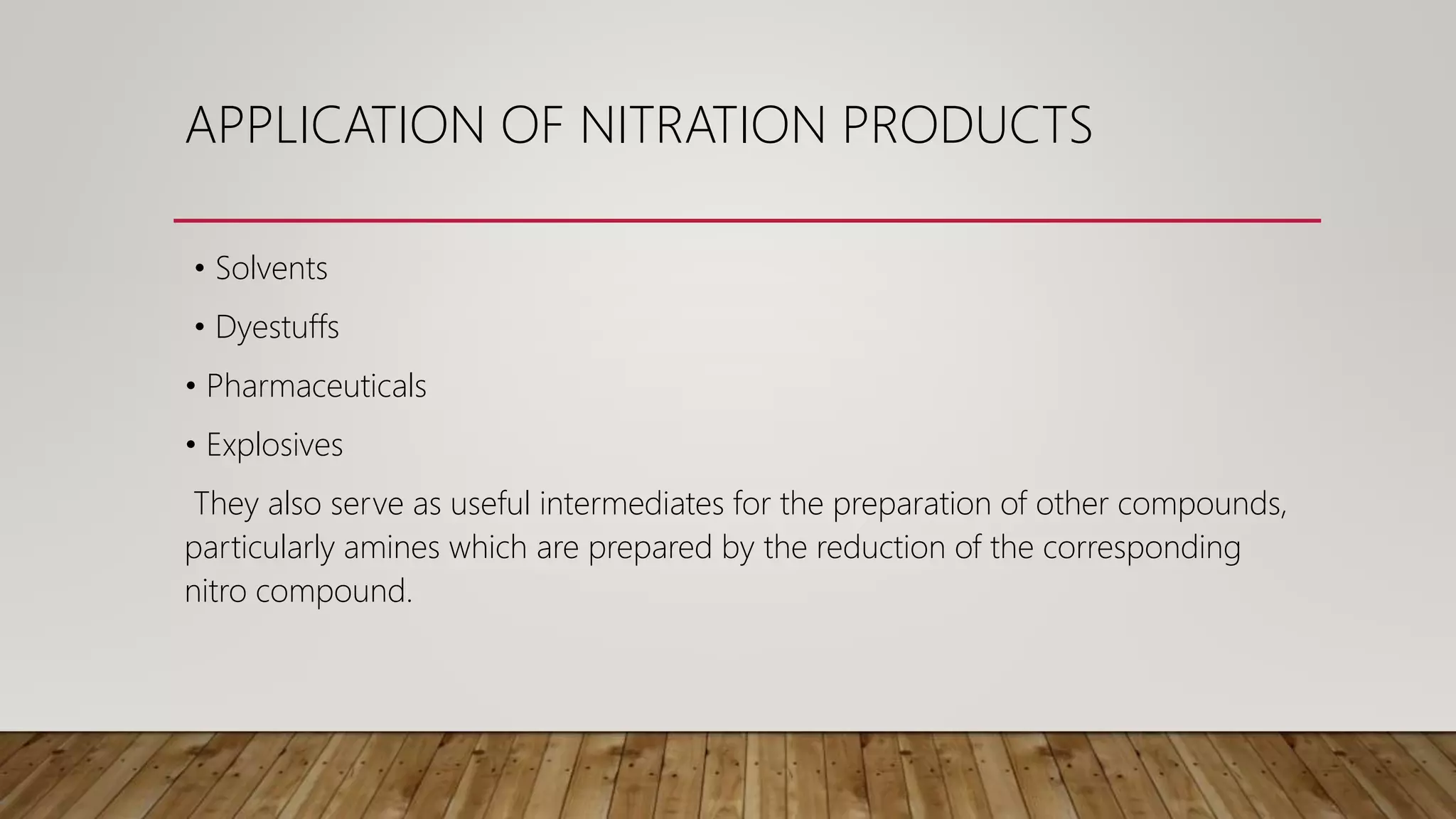 PHARMACEUTICAL CHEMISTRY(NITRATION) | PPTX
