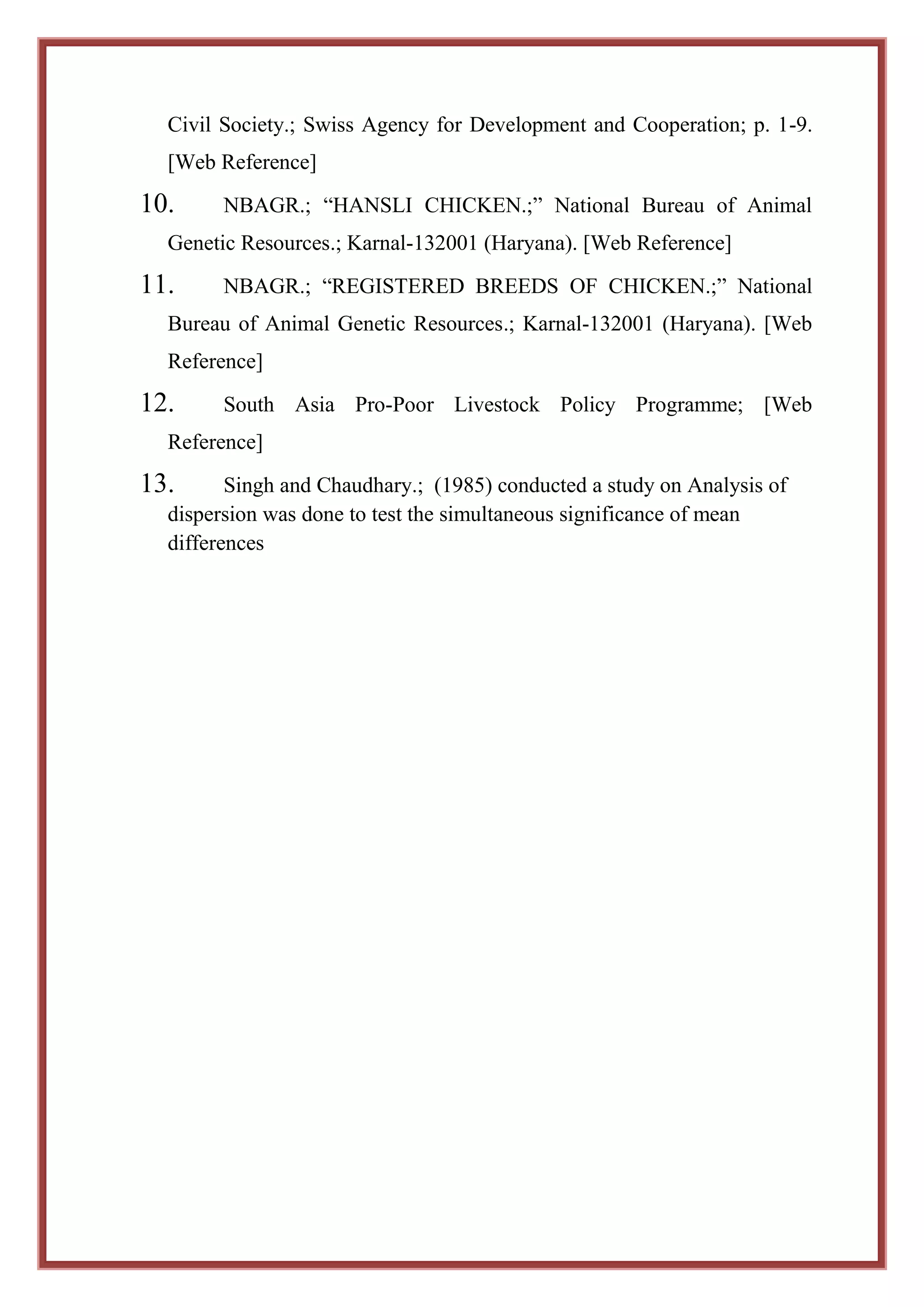 qualitative and quantitative traits of chicken | PDF