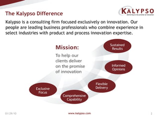 Kalypso Introduction General | PPT